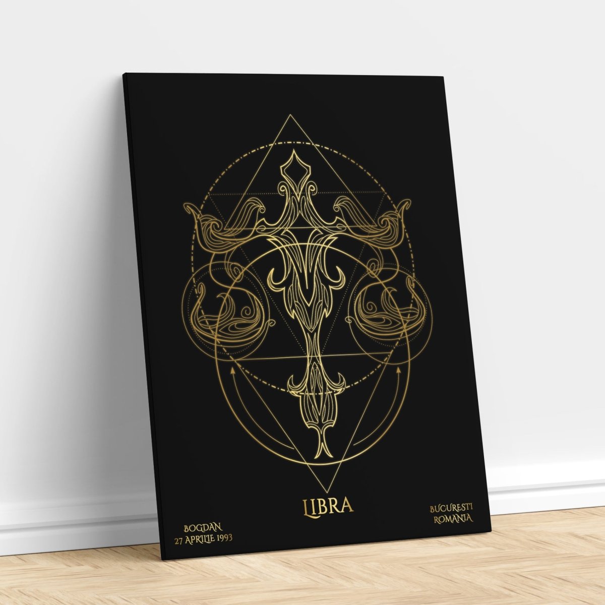 Tablou Zodiac Personalizat Luxury - Balanta - TabloPrint